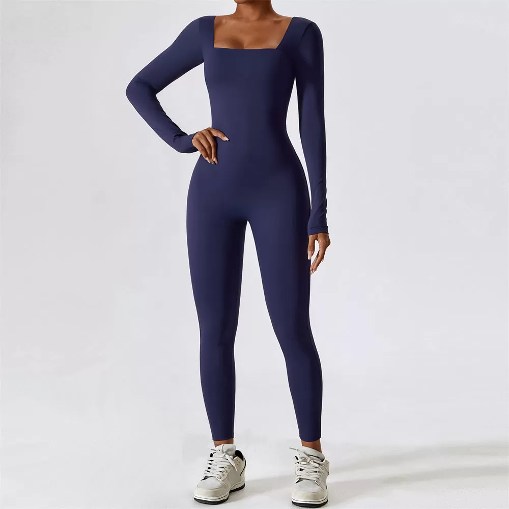 One Piece Workout Jumpsuit One Piece Yoga Jumpsuit Women's Yoga ...