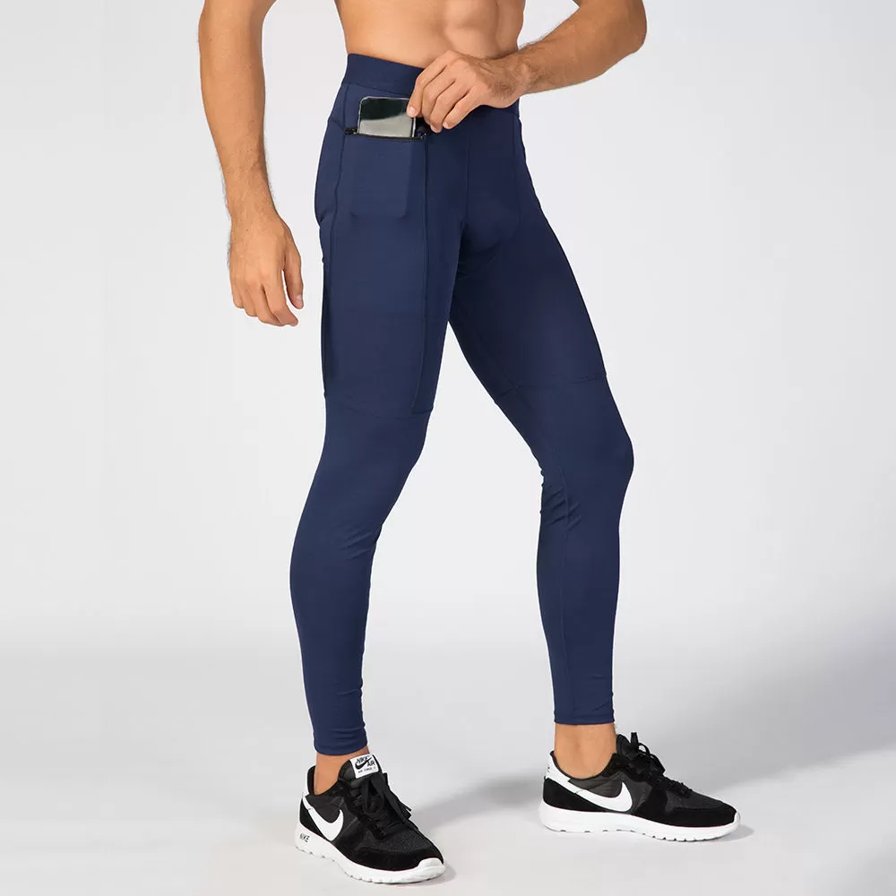 Men's Compression Pants Men's Athletic Pants Men's Workout Pants SP1070YEL