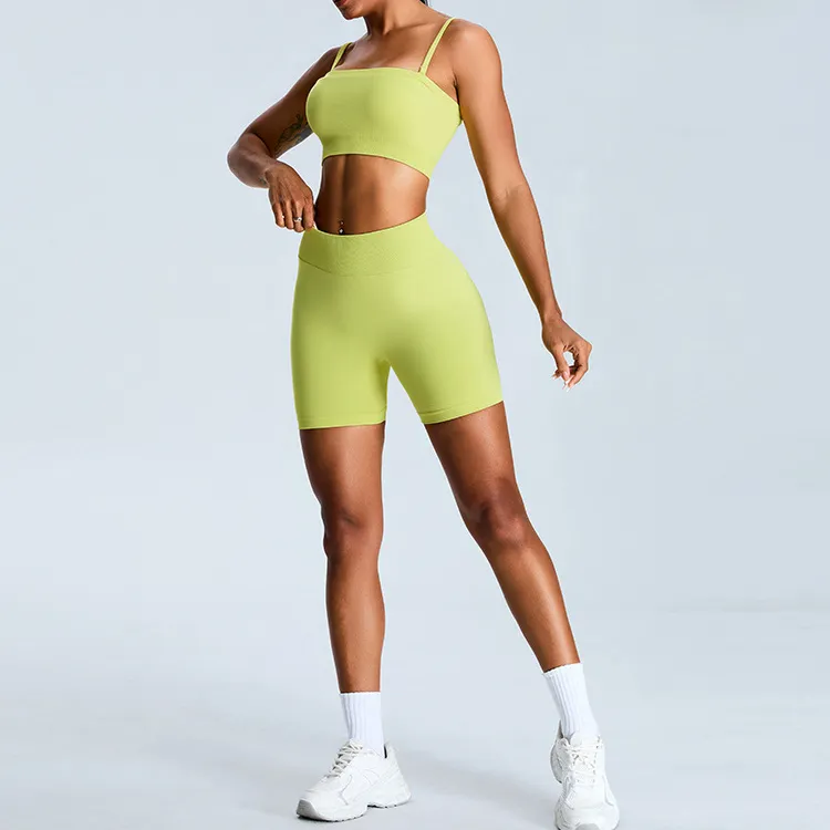 Wholesale Seamless Adjustable Straps Sports Bra