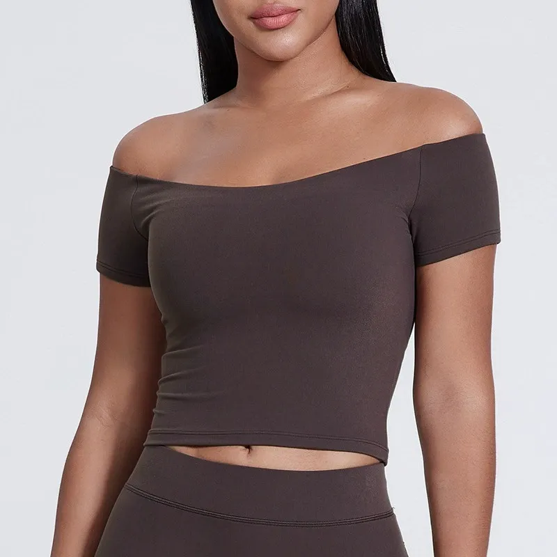 Elite Collection-Off Shoulder Soft Cute Sexy Slim Fit Tops