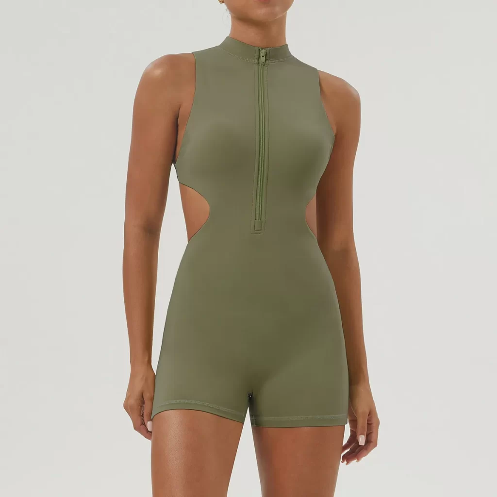 Workout One Piece Backless Jumpsuit Yoga Rompers