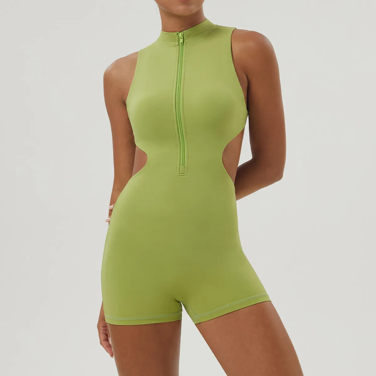 Workout One Piece Backless Jumpsuit Yoga Rompers