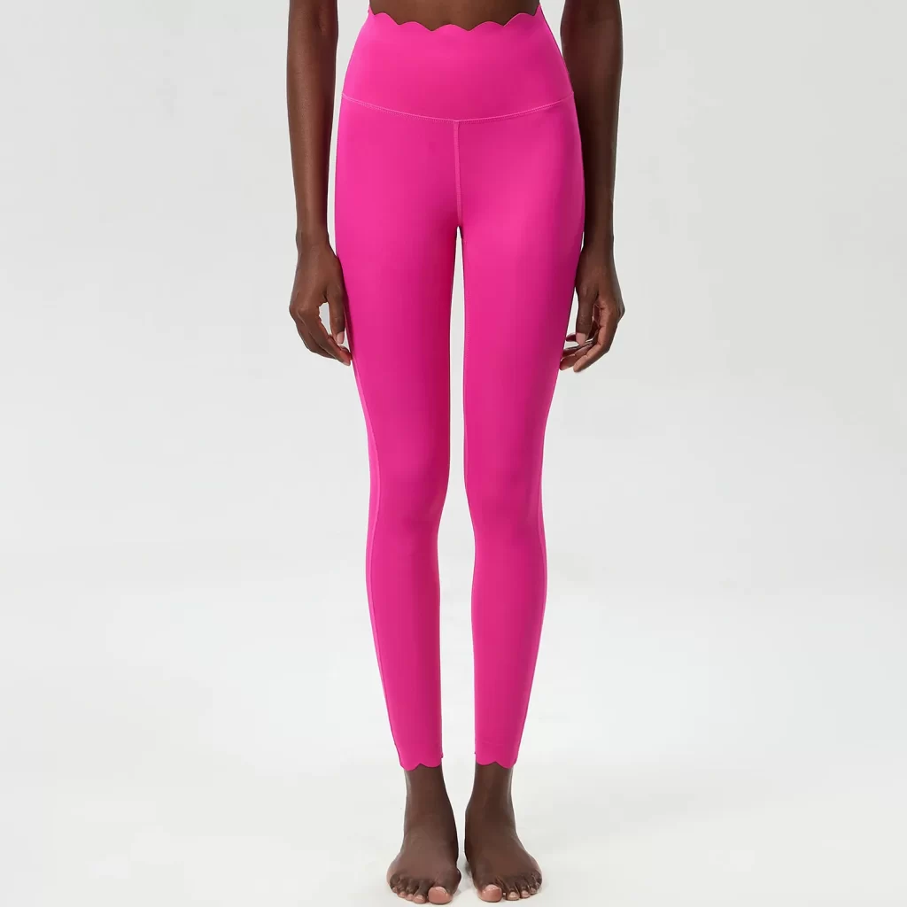 Wholesale Custom Spark Pant Wave Design Yoga Lycra Pants