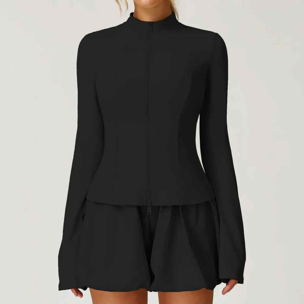 Women's Zip Up Athletic Jacket Sparks Clothing Design Your Own Workout ...