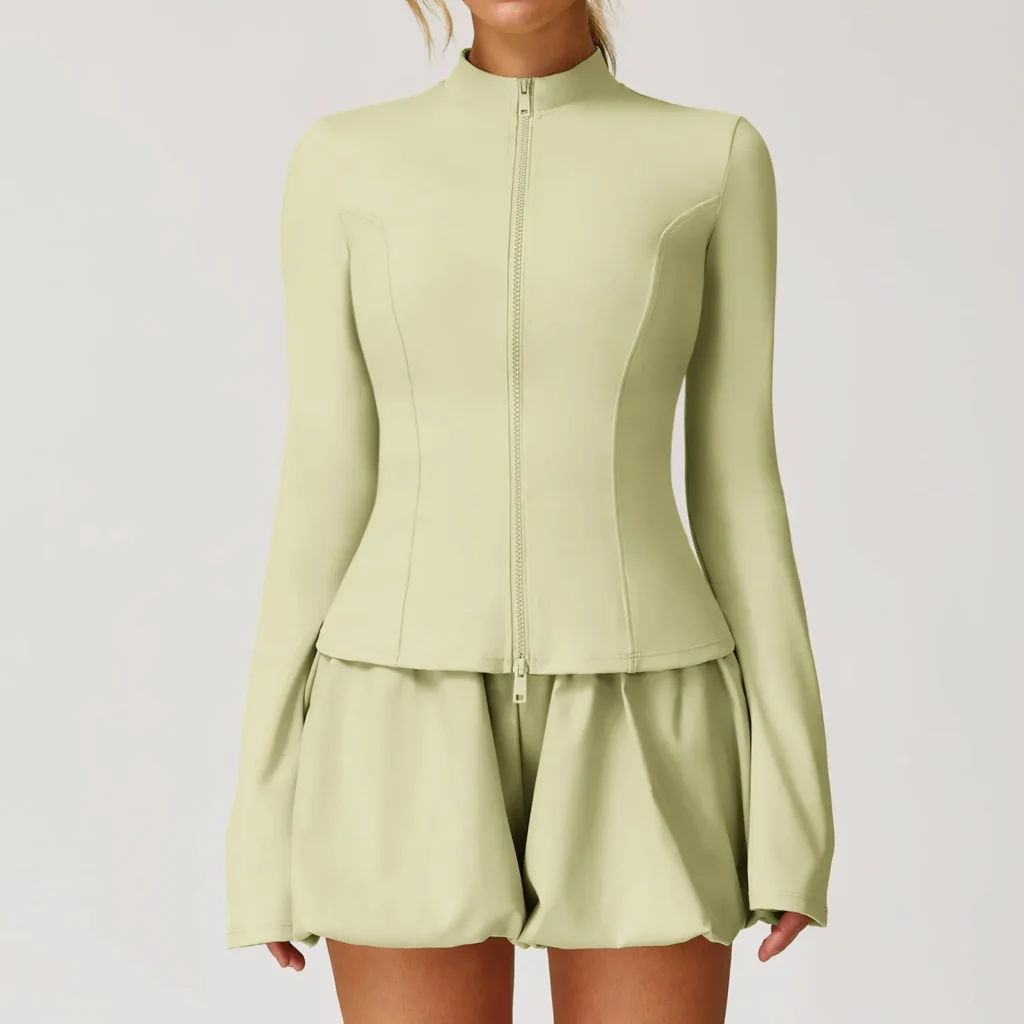 Women's Zip Up Athletic Jacket Sparks Clothing Design Your Own Workout ...